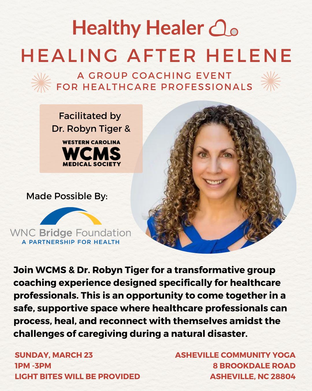 Healing After Helene: A Group Coaching Event - Western Carolina Medical ...
