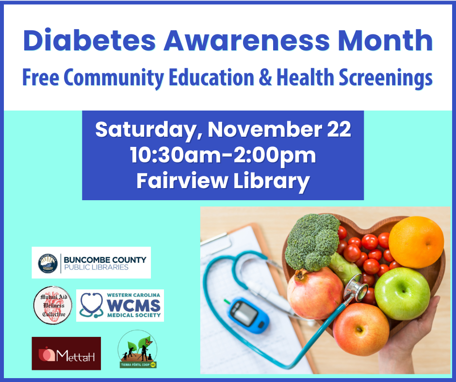 Diabetes Awareness Month Free Health Screenings Event - Western ...